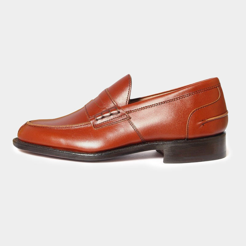 ローファー | 【青山店別注】L5673 / MARRON ANTIQUE (LEATHER SOLE) - Tricker's