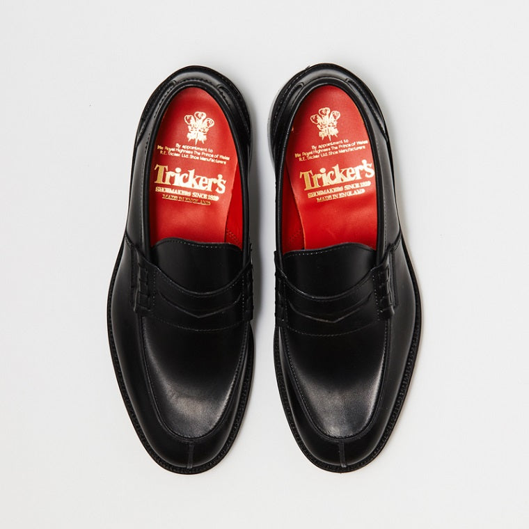 ローファー | 【青山店別注】L5673 / BLACK CALF (LEATHER SOLE) - Tricker's